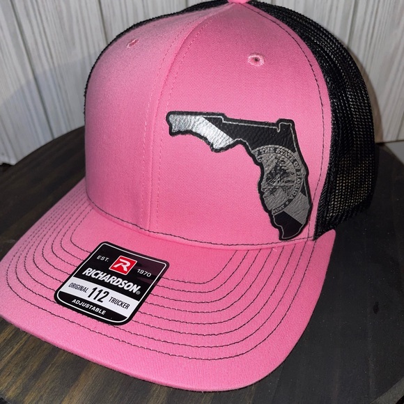 Richardson | Accessories | Richardson Leather Patch Hats W The Fl State ...